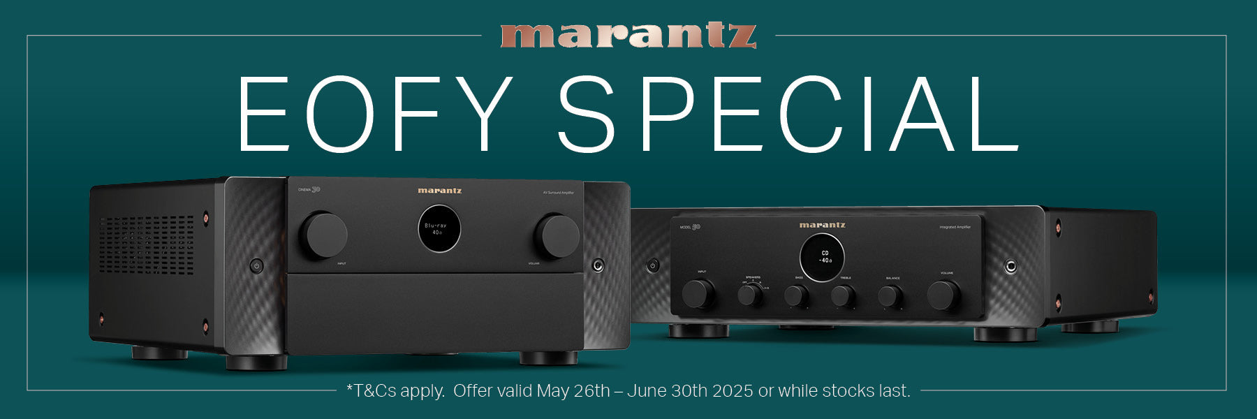 Marantz EOFY Promotion | CHT Solutions