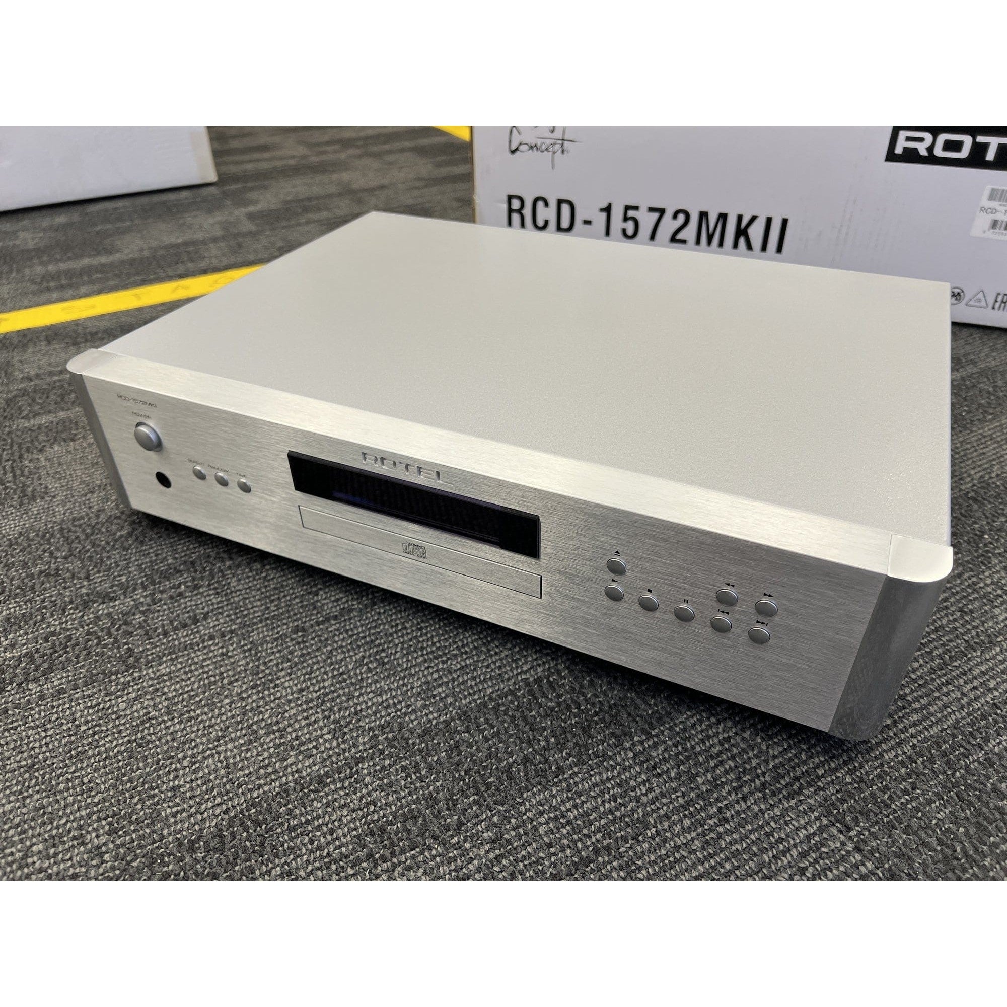 Rotel RCD-1572MKII CD Player Silver - Ex-Demo | CHT Solutions